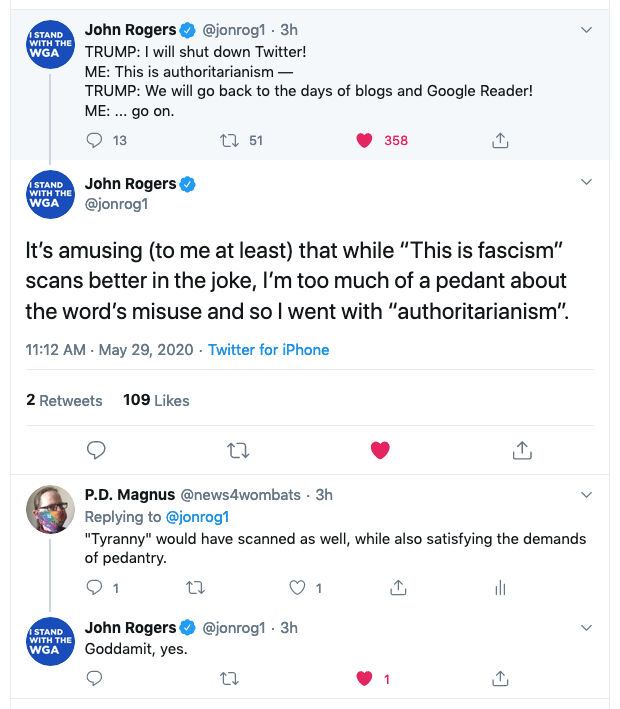 If you hadn’t nailed its tweets to the perch – News For Wombats